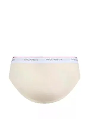 Dsquared2 Logo-waistband Ribbed Briefs