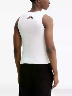 SPRAYGROUND Logo-patch Ribbed Vest
