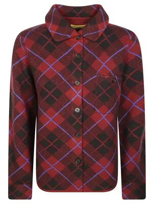 Guest In Residence Dylan Plaid Cashmere Shirt