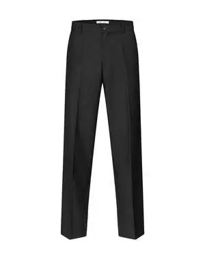 SAMSOE SAMSOE Tailored Wool Blend Trousers - Black