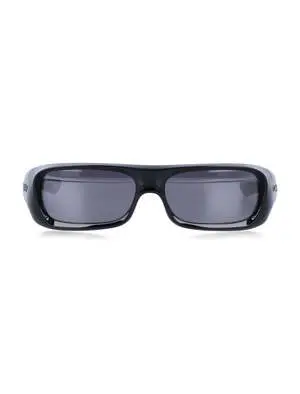 Oakley Permian High-wrap Sunglasses With O-matter Frame - Nero