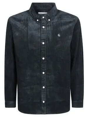 Carhartt Madison Cord Shirt - Nero