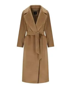 Max Mara Belted Wool-blend Long Coat - Cammello
