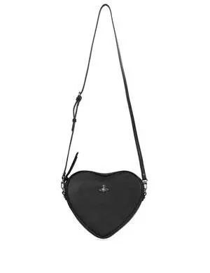 VIVIENNE WESTWOOD Alexa Heart Mini Crossbody Bag - Black