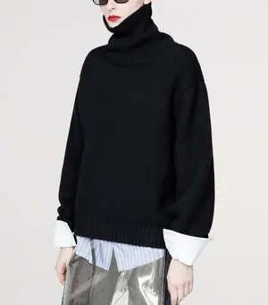 TOM FORD Wool-cashmere-mohair Rollneck Sweater