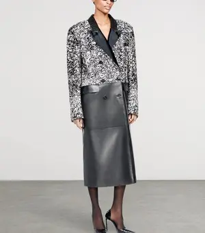 TOM FORD Lambskin-calf Hair Coat