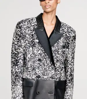TOM FORD Lambskin-calf Hair Coat