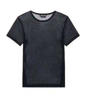 TOM FORD Mesh Crew-neck T-shirt