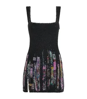 CLIO PEPPIATT Embellished Tokyo Mini Dress