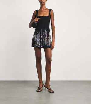 CLIO PEPPIATT Embellished Tokyo Mini Dress