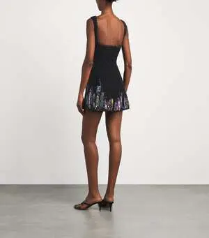 CLIO PEPPIATT Embellished Tokyo Mini Dress