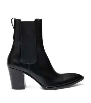 TOM FORD Leather Dagger Ankle Boots 80