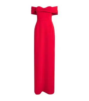 Carolina Herrera Off-the-shoulder Sofia Gown