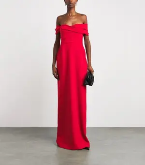 Carolina Herrera Off-the-shoulder Sofia Gown