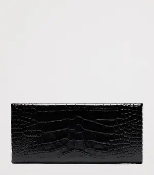 TOM FORD Croc-embossed Leather Clutch Bag