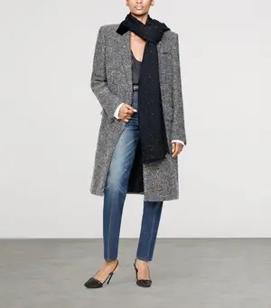 TOM FORD Cashmere Sequinned Scarf