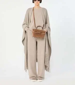 Max Mara Mini Suede Margaux Top-handle Bag - Brown