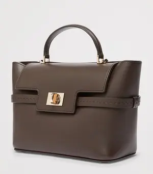 Max Mara Small Leather Margeux Top-handle Bag