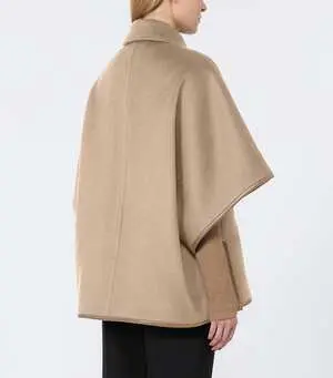 Max Mara Cashmere Double-breasted Cape