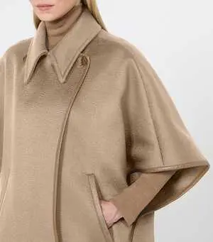 Max Mara Cashmere Double-breasted Cape