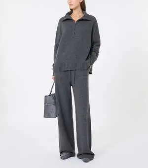 Max Mara Cashmere Quarter-zip Sweater