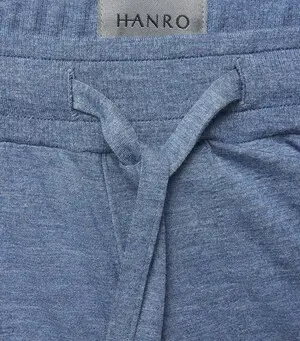 Hanro Casual Pyjama Bottoms - Blue