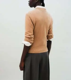 AMI Paris Cashmere-wool De Coeur Sweater