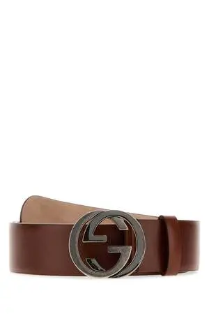Gucci Leather Belt - Brown