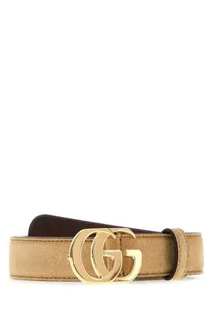 Gucci Sand Suede Belt