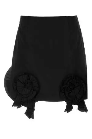 Blumarine Taffeta Mini Skirt