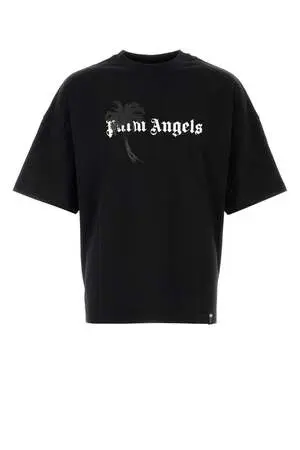 Palm Angels Cotton T-shirt - Black