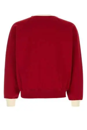 AMI Paris Cotton Sweatshirt - Red