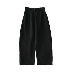 Studio Nicholson Belted Round Leg Pant - Tan