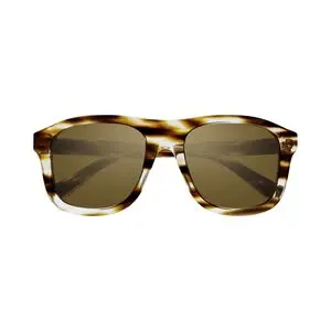 Gucci Square Sunglasses 'havana/bronze