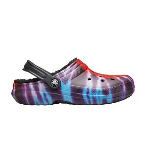 CROCS Classic Lined Clog 'tie-dye - Multicolor