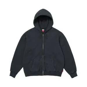 Supreme X A.presse Vintage Zip Up Hooded Sweatshirt - Black