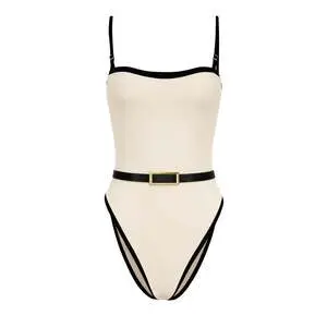 IVY SWIMWEAR Muse Monokini In Cream - White