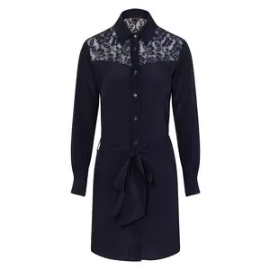 SOPHIE CAMERON DAVIES Midnight Classic Silk Dress