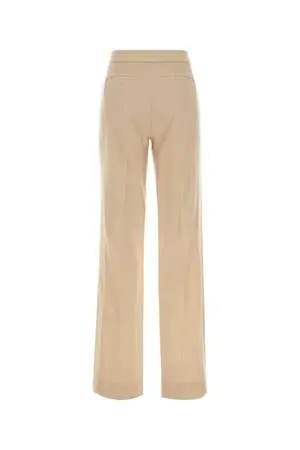 Zimmermann Cream Stretch Wool Pant