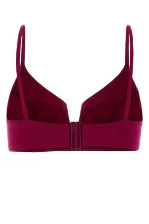 ERES Fuchsia Stretch Nylon Ã‰lancee Bikini Top - Pink
