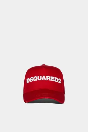 Dsquared2 Logo Baseball Cap - Red
