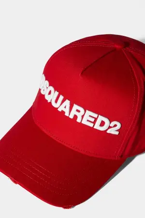 Dsquared2 Logo Baseball Cap - Red
