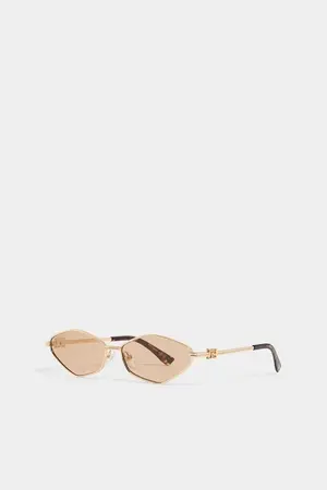 Dsquared2 Hype Pink Sunglasses Gold