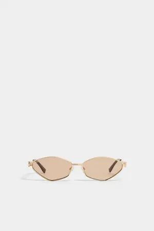 Dsquared2 Hype Pink Sunglasses - Gold