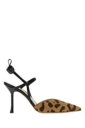 Fendi Printed Calf Hair Very Colibrã¬ Pumps - Multicolor
