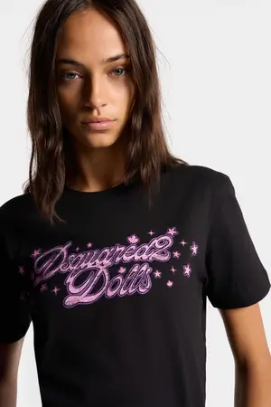 Dsquared2 Dolls Regular Fit T-shirt - Black