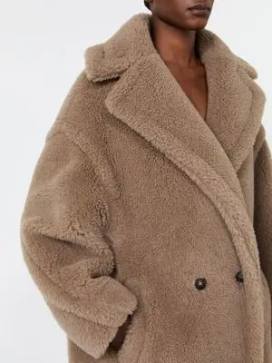 Max Mara Cashmere Teddy Bear Icon Coat - Sand