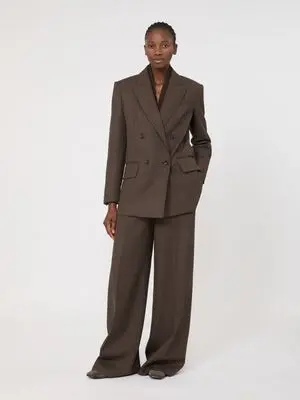 Max Mara Wool Batavia Olimpia Jacket - Mud