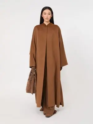 Max Mara Oversized Cashmere Coat - Camel