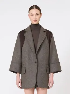 Max Mara Oversized Double Wool Jacket